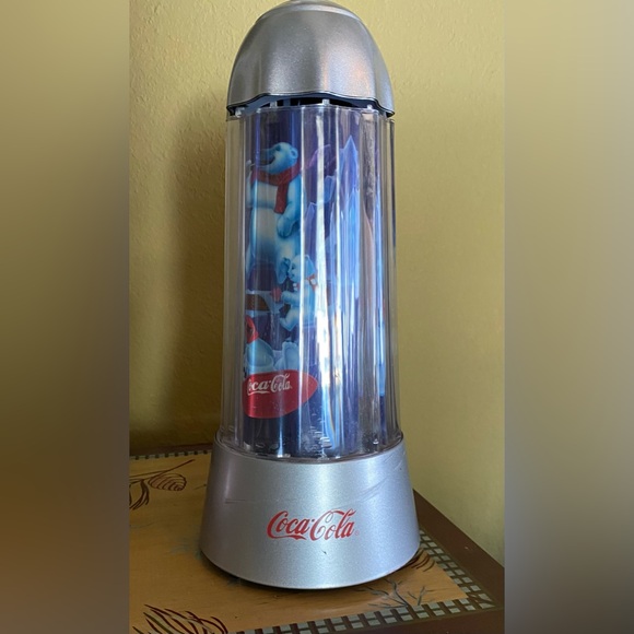 Coca Cola | Accents | Coca Cola Pilar Bear Rotating Lamp | Poshmark